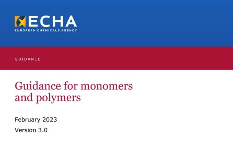 Monomer and polymer guidande updated by ECHA - TEAM mastery